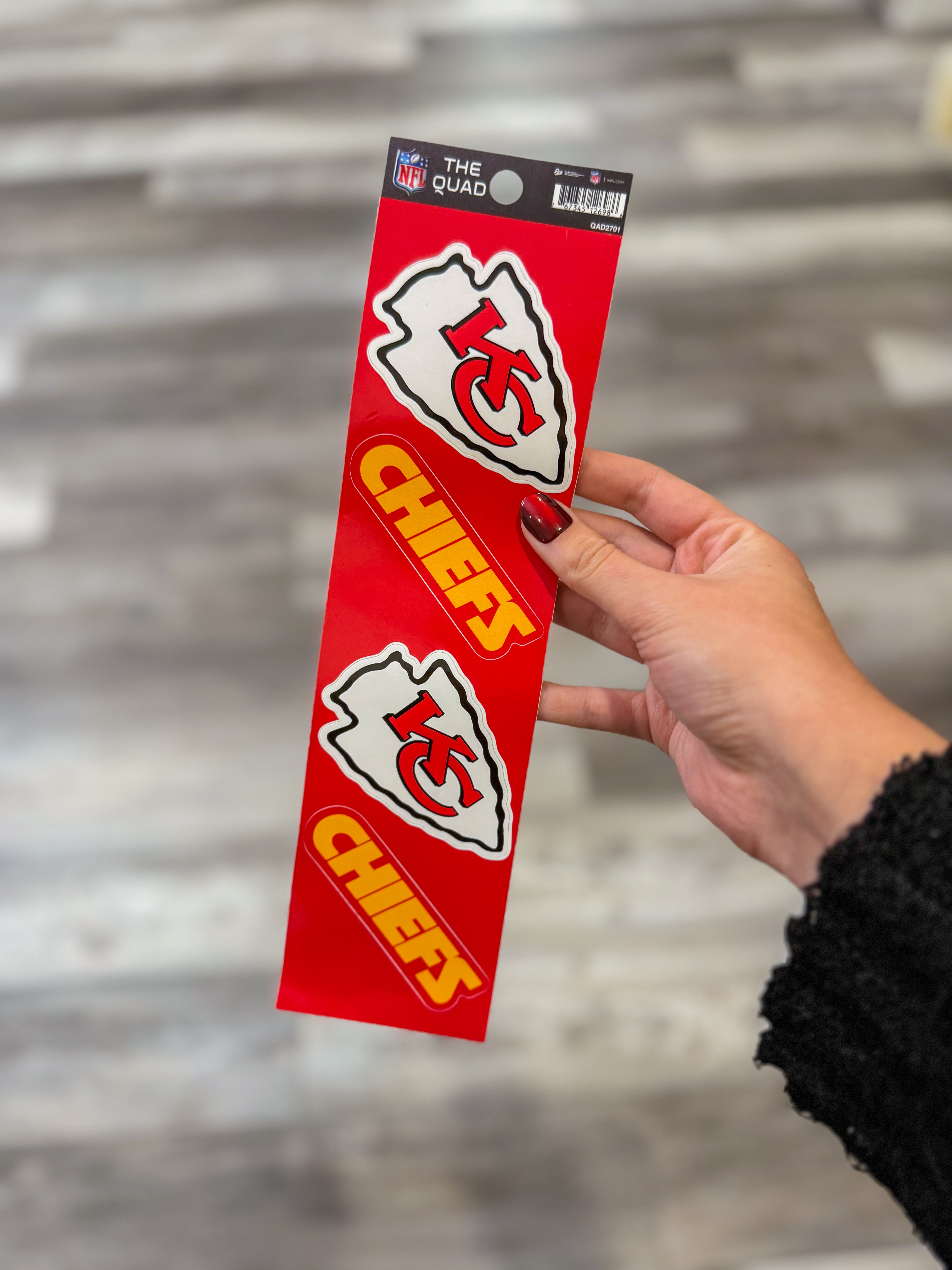 Chiefs Quad Decal – Winning Streak